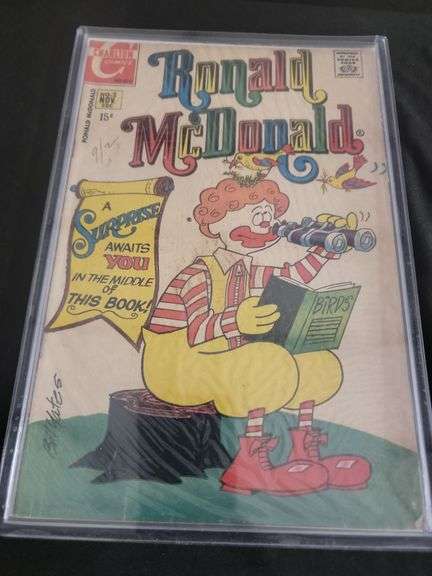 Ronald Mcdonald comic book no 2 - Advantage Auction