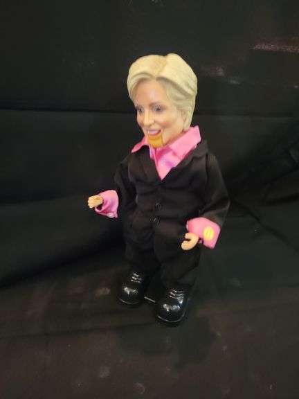 Senator Hilary Clinton Boogie Diva Dancing doll - Advantage Auction