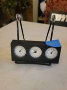 Bay berk three dial clock & barometer - Advantage Auction
