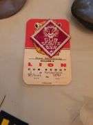 Cub scouts belt, patches ring - Advantage Auction