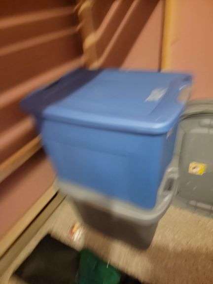 Two empty totes - Advantage Auction