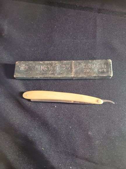 Vintage German Straight razor - Advantage Auction