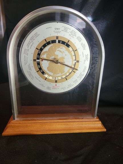 World time zone clock - Advantage Auction
