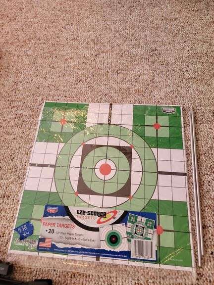 Paper targets, b.bs, crosman powerless, Daisy B.B gun, hunter caller ...