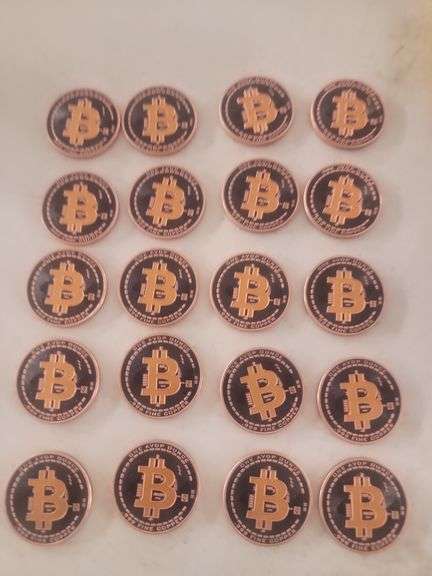 One AVDP ounce .999 fine copper tokens - Advantage Auction