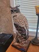 Life sized owl Florence statue marked wisdom by Giuseppe Armani ...