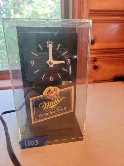 Miller high Life clock - Advantage Auction