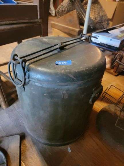 Military mermite container - Advantage Auction