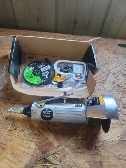 Central pneumatic 3" high speed air cutter - Advantage Auction