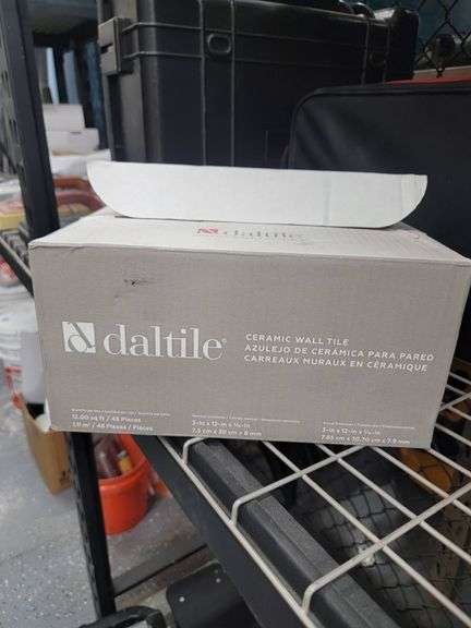Full Box of Daltile Ceramic Wall Tile - Advantage Auction