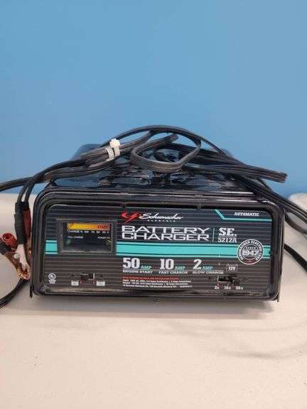 Schumacher SE-5212A 12V Battery Charger - Advantage Auction