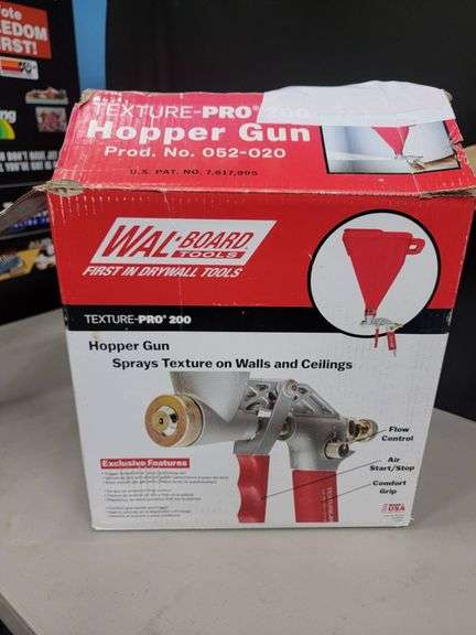 Wal-Board Tools Texture-Pro 200 Hopper Gun - Advantage Auction