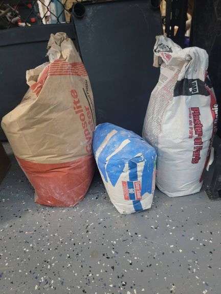 Three Bags of Construction Material - Advantage Auction