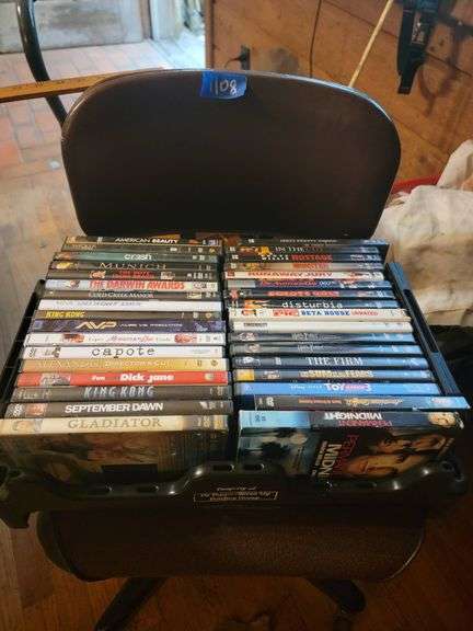 DVDs and Office Chair - Advantage Auction
