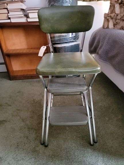 Cosco Kitchen Stool,Green - Baer Auctioneers - Realty, LLC