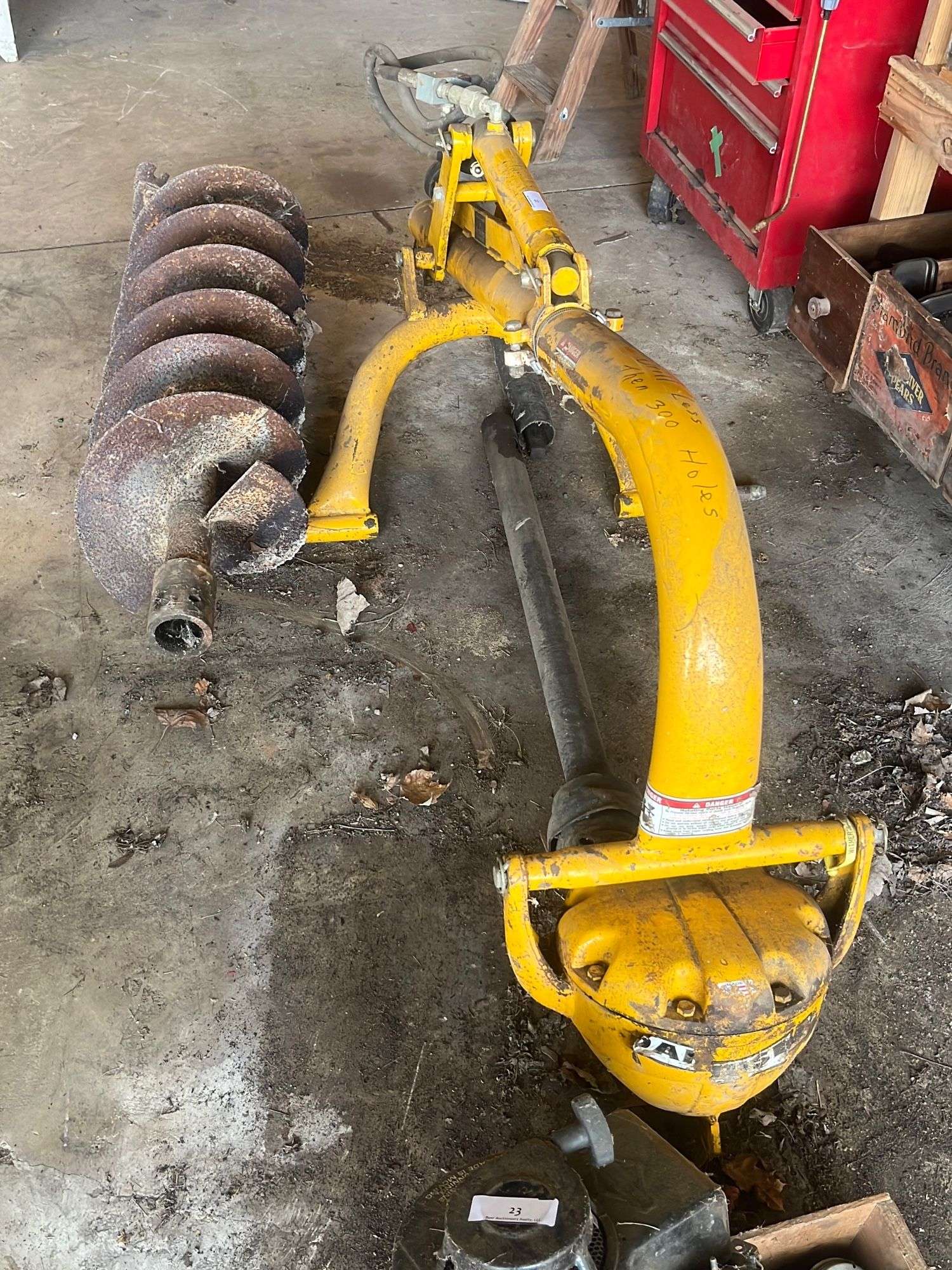 Danuser 3 point post hole digger store