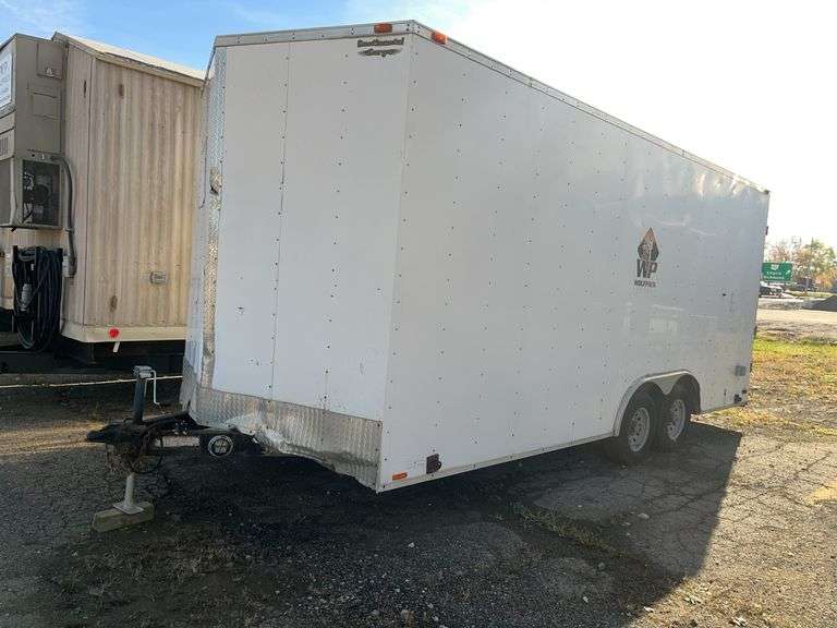 Continental Cargo 22’ Enclosed Cargo Trailer - Baer Auctioneers ...