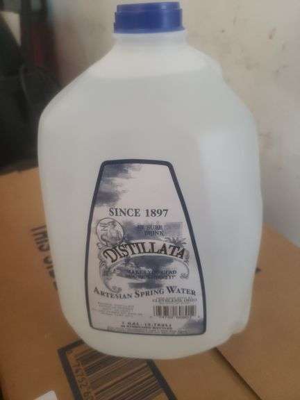 5 Gallon Jugs Of Distillata Water - Baer Auctioneers - Realty, LLC
