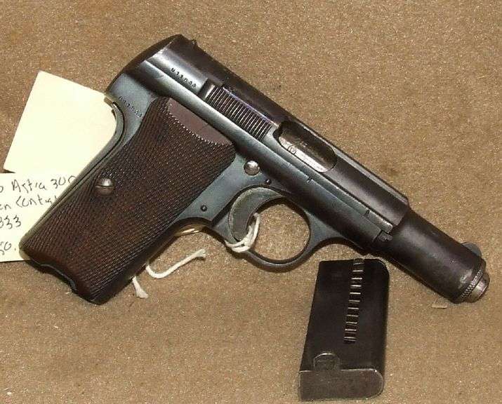 German Astra 300 7.65 Cal Pistol - Baer Auctioneers - Realty, LLC
