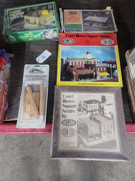 Vintage Heljan Con-Cor 1910 Brewery Malt House Diorama Ho Scale Model ...