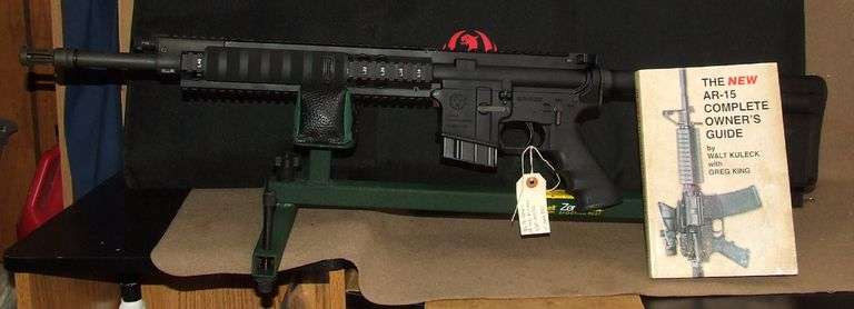 Ruger SR-556 Piston Rifle 6.8mm RKM Spec Rifle - Baer Auctioneers ...