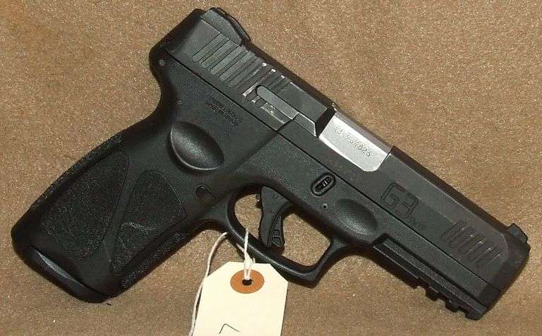 Taurus G3 9mm Pistol - Baer Auctioneers - Realty, LLC
