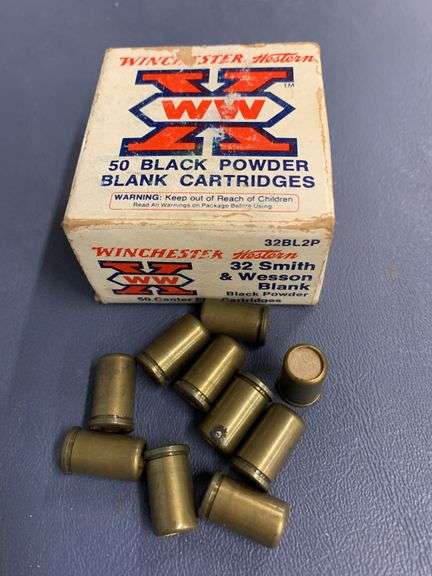 10 RDS Winchester 32 Smith & Wesson Blank Black Powder - Baer ...