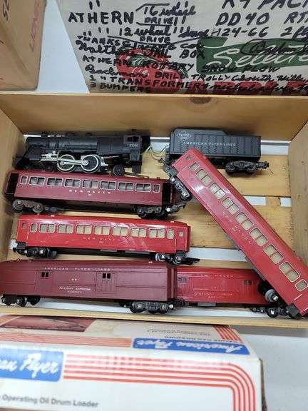 Lionel train set - American Flyer Lines Engine 21160, Coal plus ...