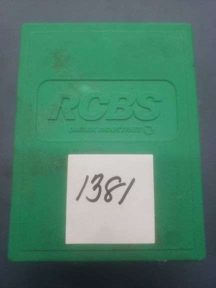 RCBS Reloading Dies - Baer Auctioneers - Realty, LLC