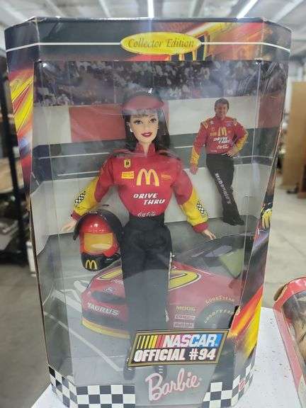 1999 Nascar Barbie #94 McDonald's Racing - Baer Auctioneers - Realty, LLC
