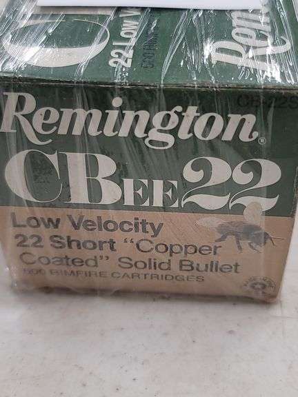 Remington CBee .22 Short Copper Coated Solid Bullets (500 Rimfire ...