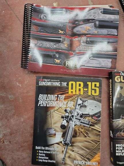 Box Of Gun Books - Baer Auctioneers - Realty, LLC