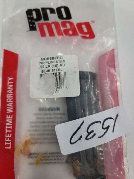 Mossberg 702 Plinkster .22LR Magazine - Baer Auctioneers - Realty, LLC