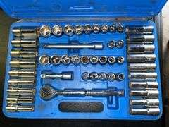 Genius Socket Set In Case - Baer Auctioneers - Realty, LLC