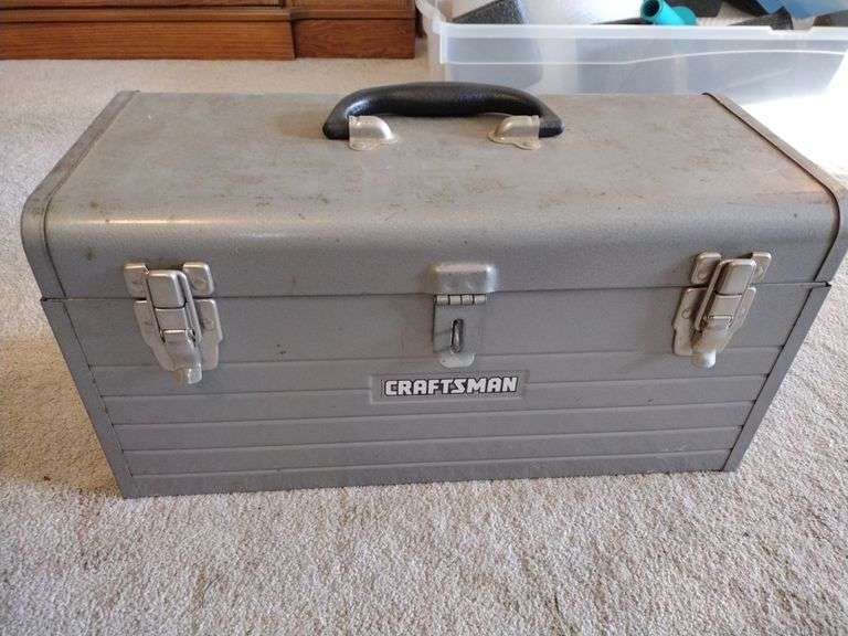 Craftsman Hand Tools Box - Tray Missing - Baer Auctioneers - Realty, LLC