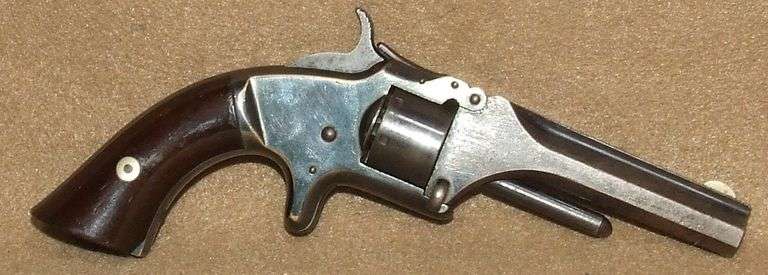 Antique Smith & Wesson No 1 2nd Issue 22 Short Revolver - Baer ...