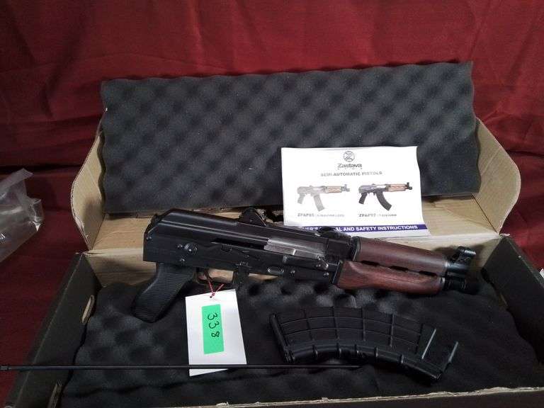 Zastava ZPap 92/M92 7.62x39 Pistol - Baer Auctioneers - Realty, LLC