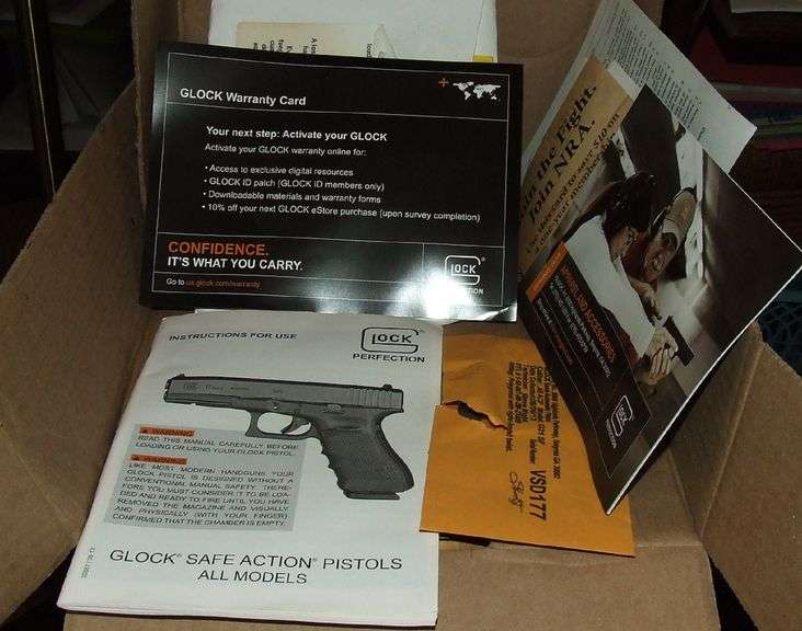 Glock Safe Action Pistol Book, All Models - Baer Auctioneers - Realty, LLC