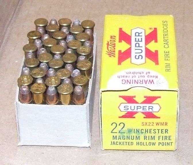 50 Rounds Western 22 Mag Rim Fire - Baer Auctioneers - Realty, LLC
