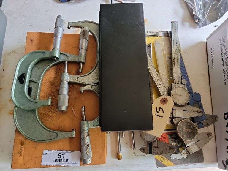 Assorted Calipers - Baer Auctioneers - Realty, LLC
