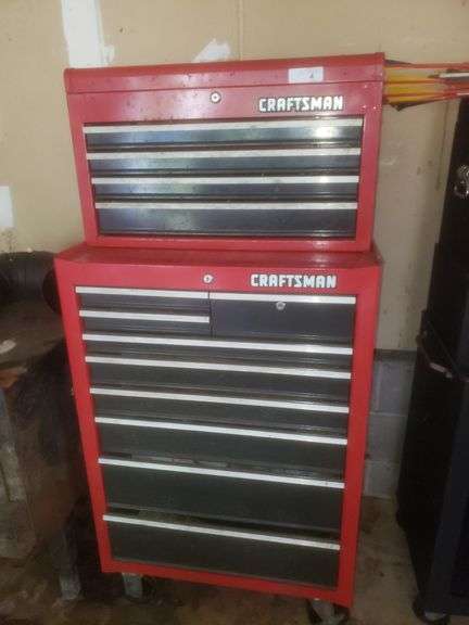 Craftsman Stacking Tool Box And Contents - Baer Auctioneers - Realty, LLC