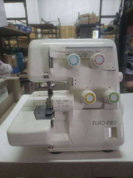 Euro-Pro Professional Overlock Serger - Baer Auctioneers - Realty, LLC