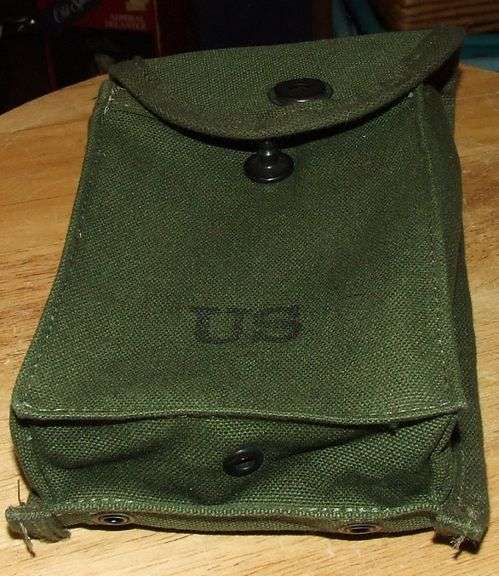 USGI M1 Carbine 30 Round Mag Pouch - Baer Auctioneers - Realty, LLC