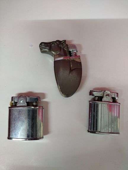 3 Metal Pocket Lighters - Baer Auctioneers - Realty, LLC