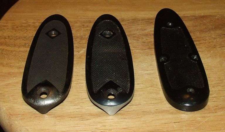 3 Custom Rifle Shotgun Butt Plates - Baer Auctioneers - Realty, LLC