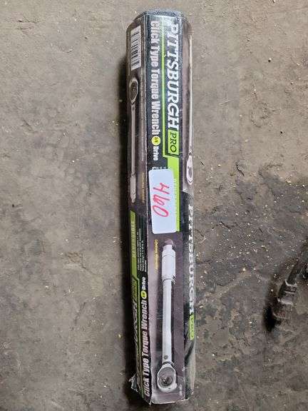 Pittsburgh Pro Torque Wrench - Baer Auctioneers - Realty, LLC