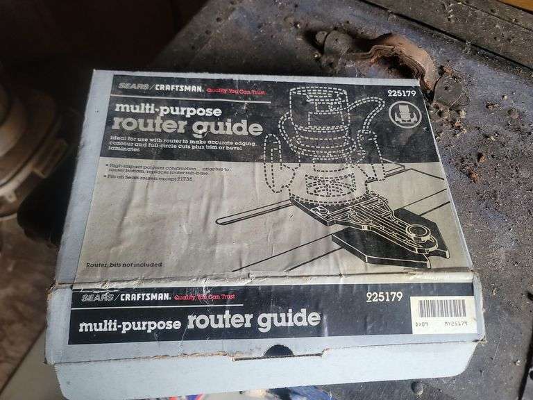 Craftsman Router guide - Baer Auctioneers - Realty, LLC