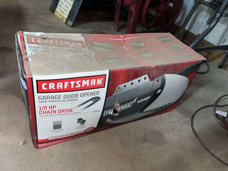 Craftsman Garage Door Opener - Baer Auctioneers - Realty, LLC