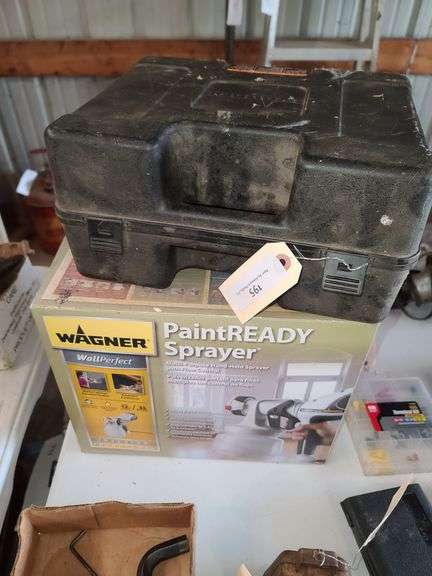 Wagner PaintReady Sprayer & Wagner Paint Eater - Baer Auctioneers ...