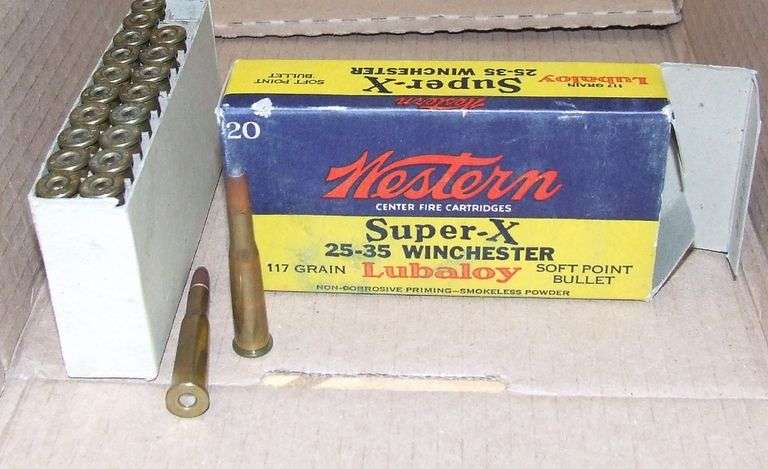 20 Rounds Western 25-35 Winchester - Baer Auctioneers - Realty, LLC